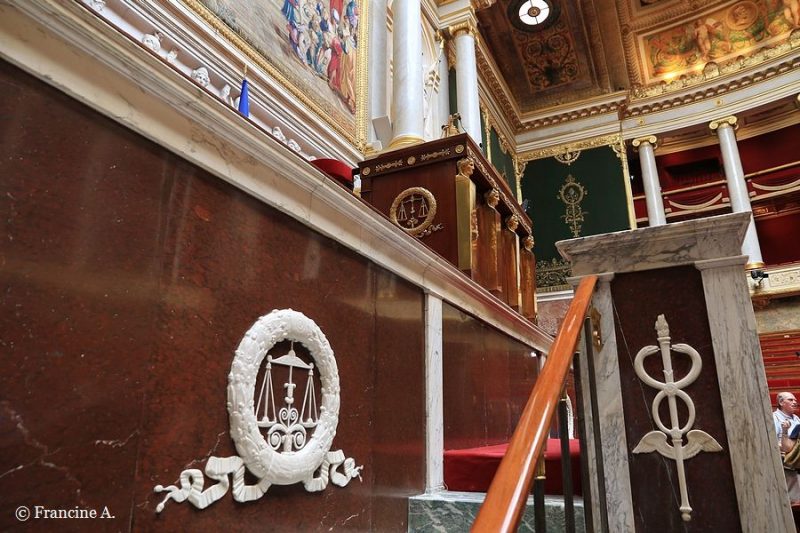 Assemblée nationale La salle des séances ou hémicycle – Visites guidees